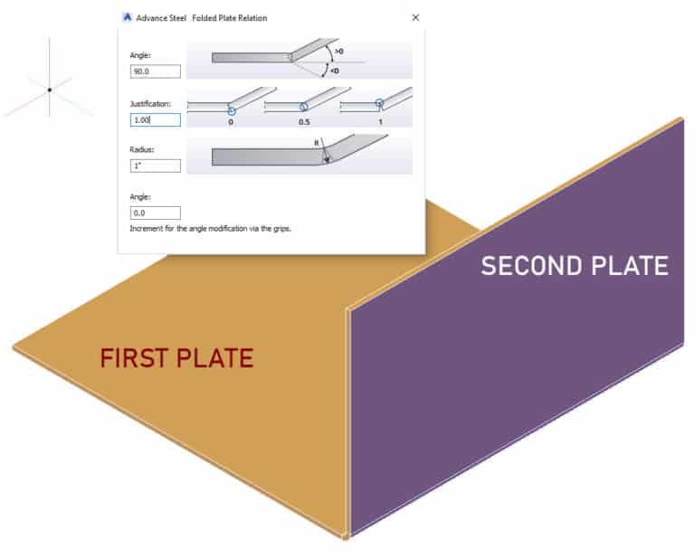 Everything About Folded Plate In Advance Steel – Go Measure 4 me in 3D