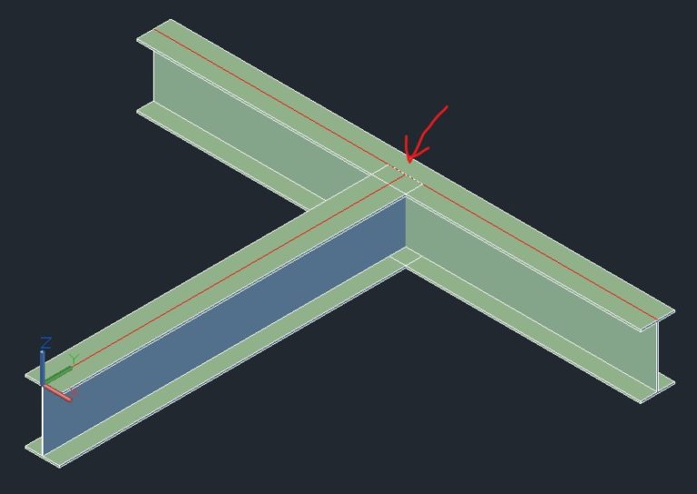 How To Extend A Beam In Advance Steel – Go Measure 4 me in 3D