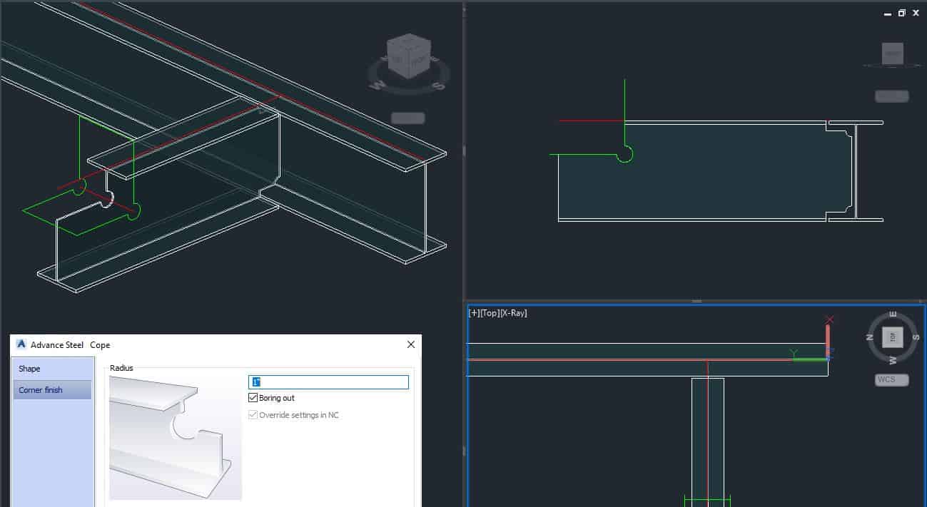 Everything About Cope in Advance Steel – Go Measure 4 me in 3D