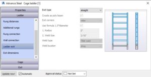 Ladders in Advance Steel – Go Measure 4 me in 3D