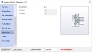 Clip Angle – Steel Connections in Advance Steel – Go Measure 4 me in 3D