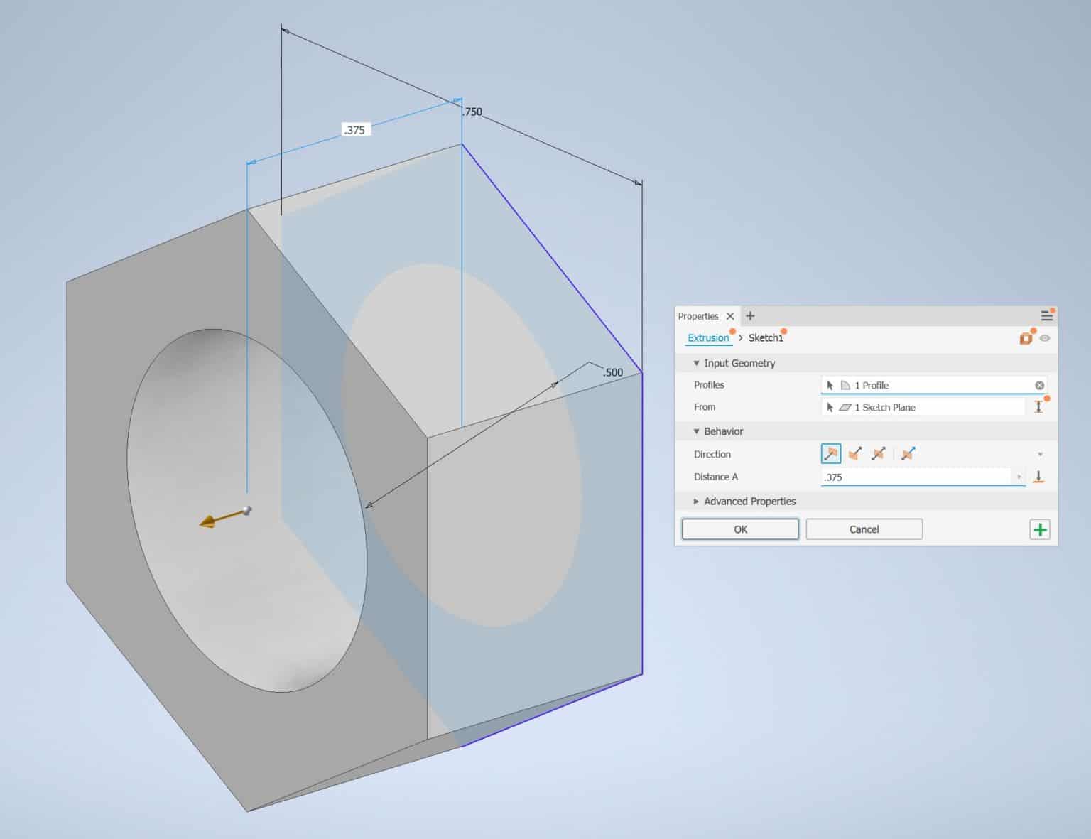 Autodesk Inventor Lesson 10 – Introduction to Creating Threads – Go ...