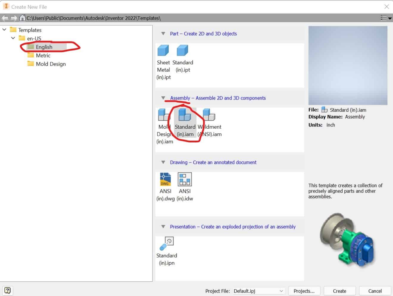 Autodesk Inventor Lesson 7 Assembly View Procedures Go Measure 4 Me In 3d