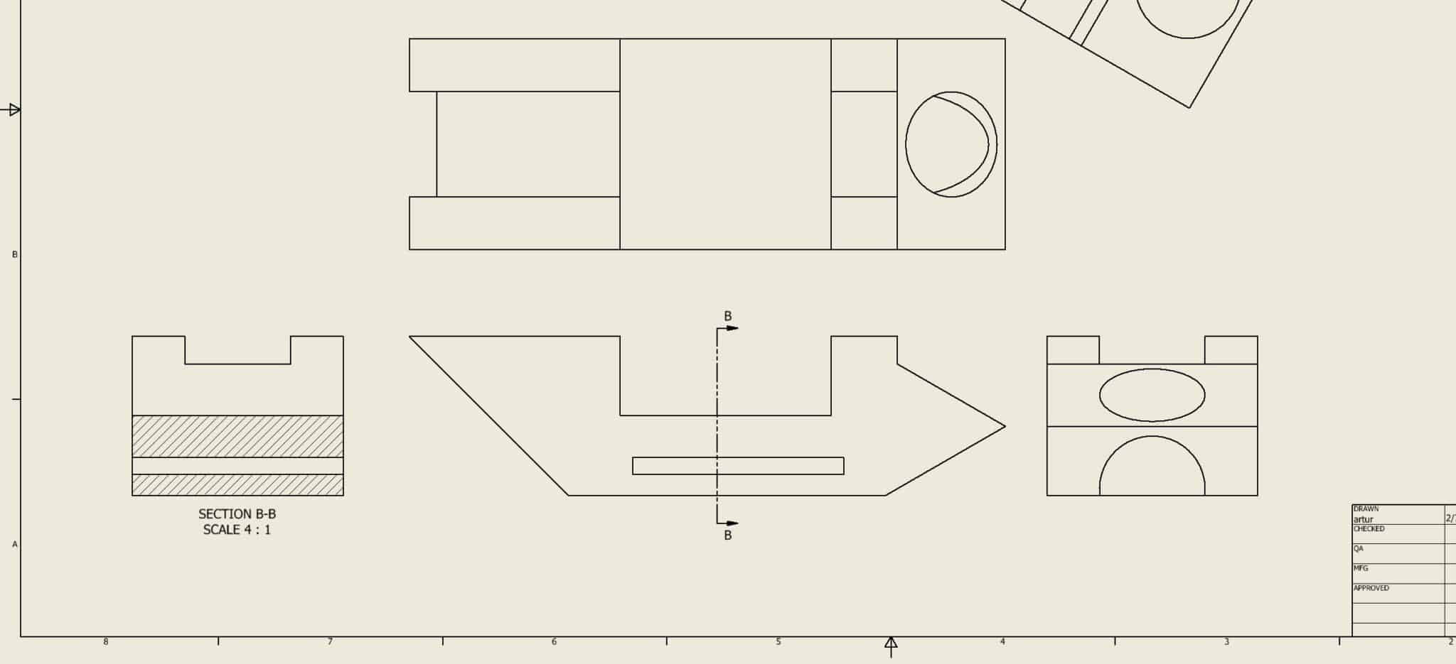 Autodesk Inventor Lesson 4 – Advanced Detail Drawing Procedures – Go Measure 4 me in 3D
