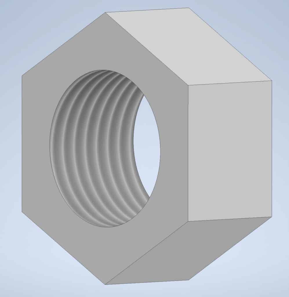 Autodesk Inventor Lesson 10 – Introduction to Creating Threads – Go ...