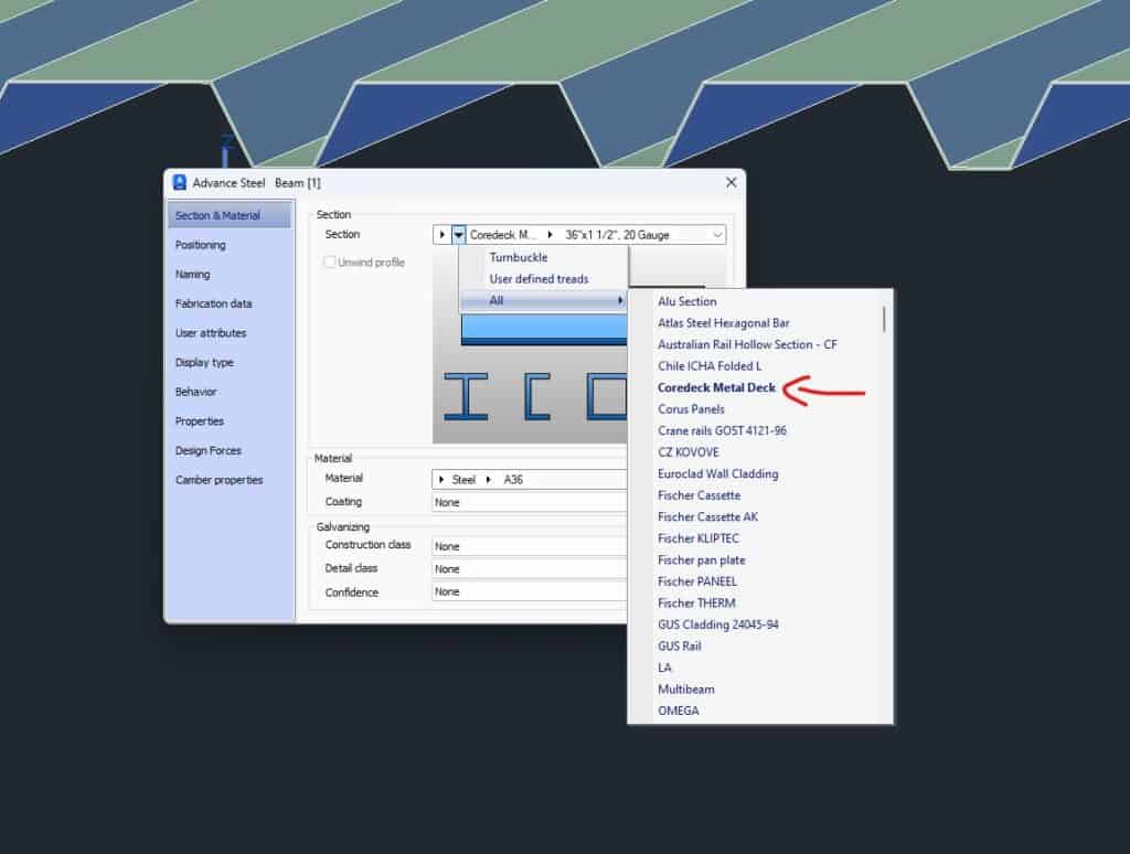 Creating a New Custom (User) Profile in Advance Steel – Go Measure 4 me ...